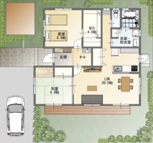 【間取り例付き】平屋のレイアウトとそのメリット・デメリット | 愛知・岐阜の新築・注文住宅は新和建設